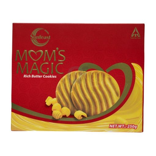 Thomman's Groceries. Mom’s Magic Rich Butter Cookies (Sunfeast) 250 g