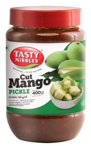 Thomman's Groceries. Cut Mango Pickle (Tasty Nibbles) 400 g